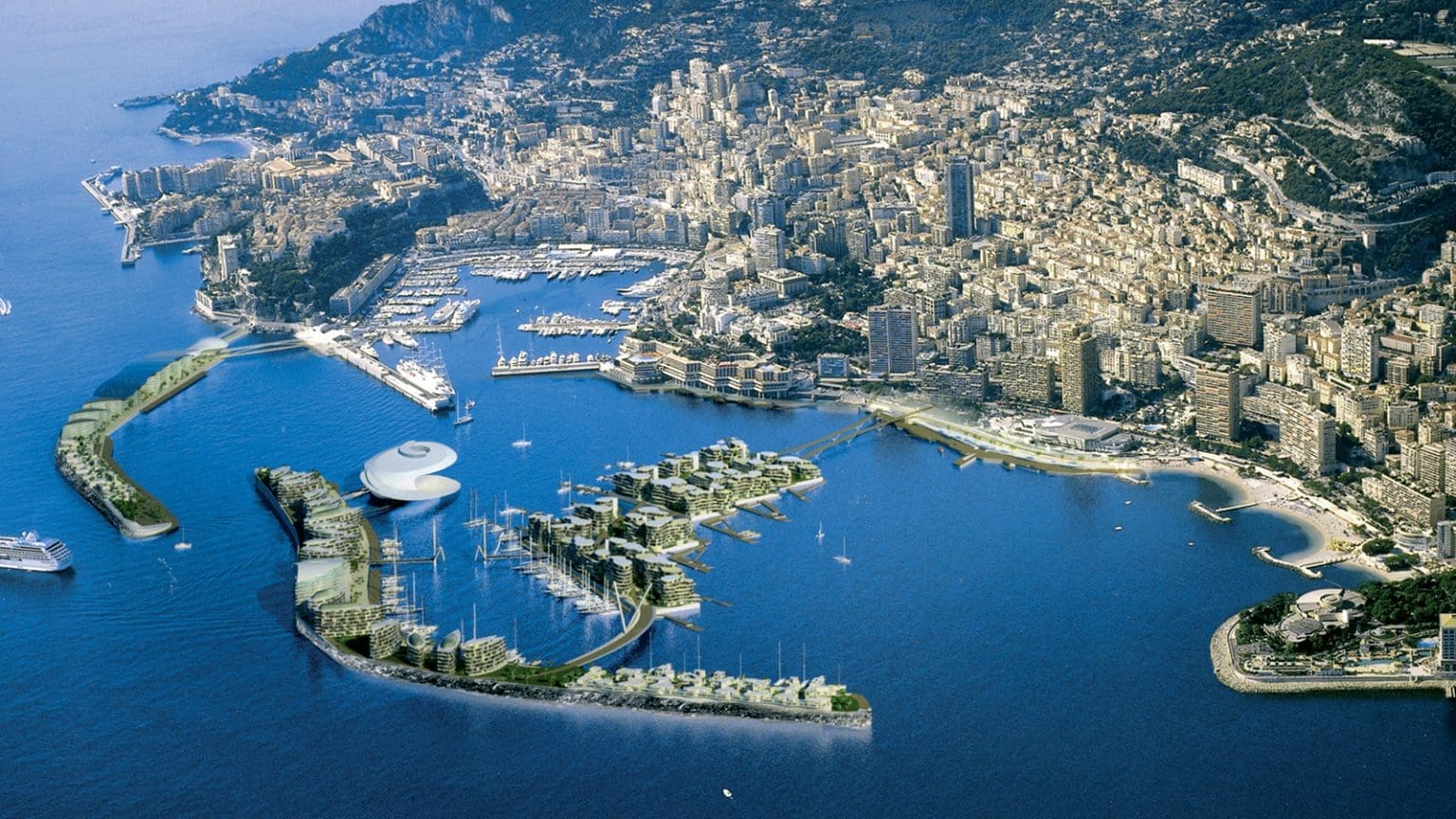 URBANISATION EN MER - Rougerie+Tangram